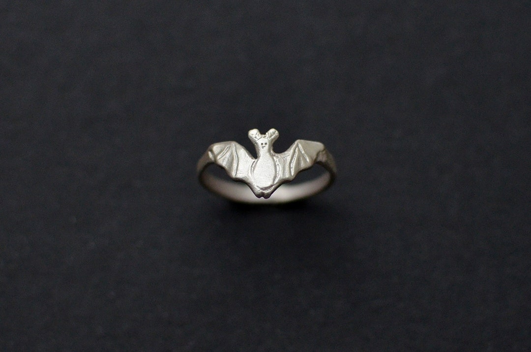 Bat Ring. Handmade Sterling Silver Ring - Etsy