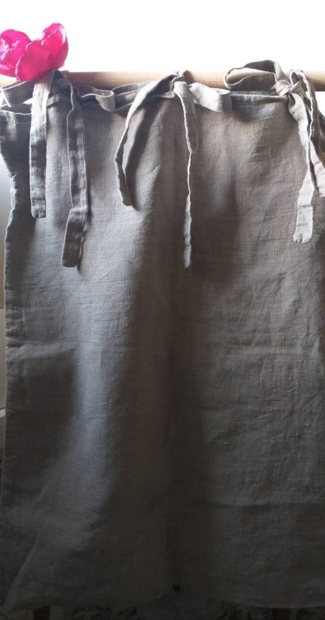 Rustic Linen Shower Curtains Custom Shower Curtains Country Curtains ...