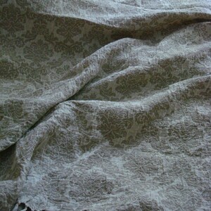Damask Throw Blanket Summer Linen Blanket Duvet Stonewashed - Etsy