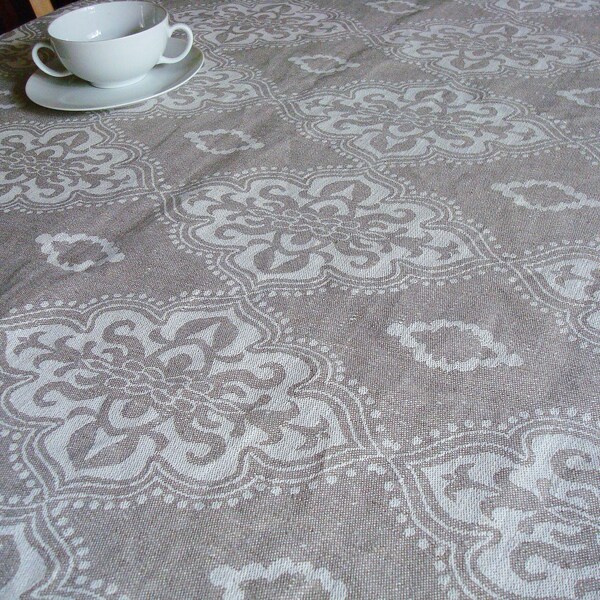 Damask Table Cloth - Etsy