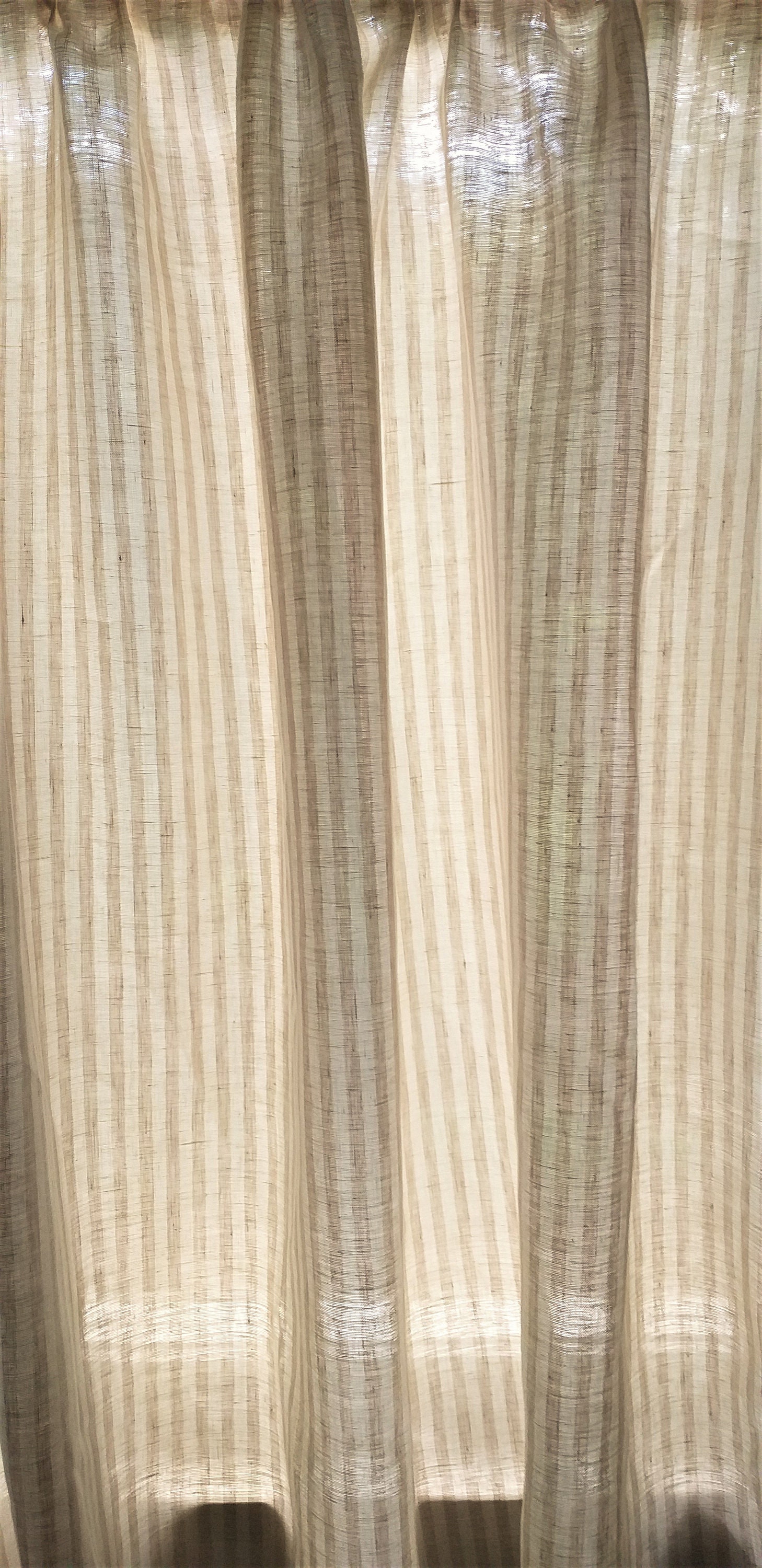 Linen Shower Curtains With Ties or Rod Pocket Rustic Curtains - Etsy