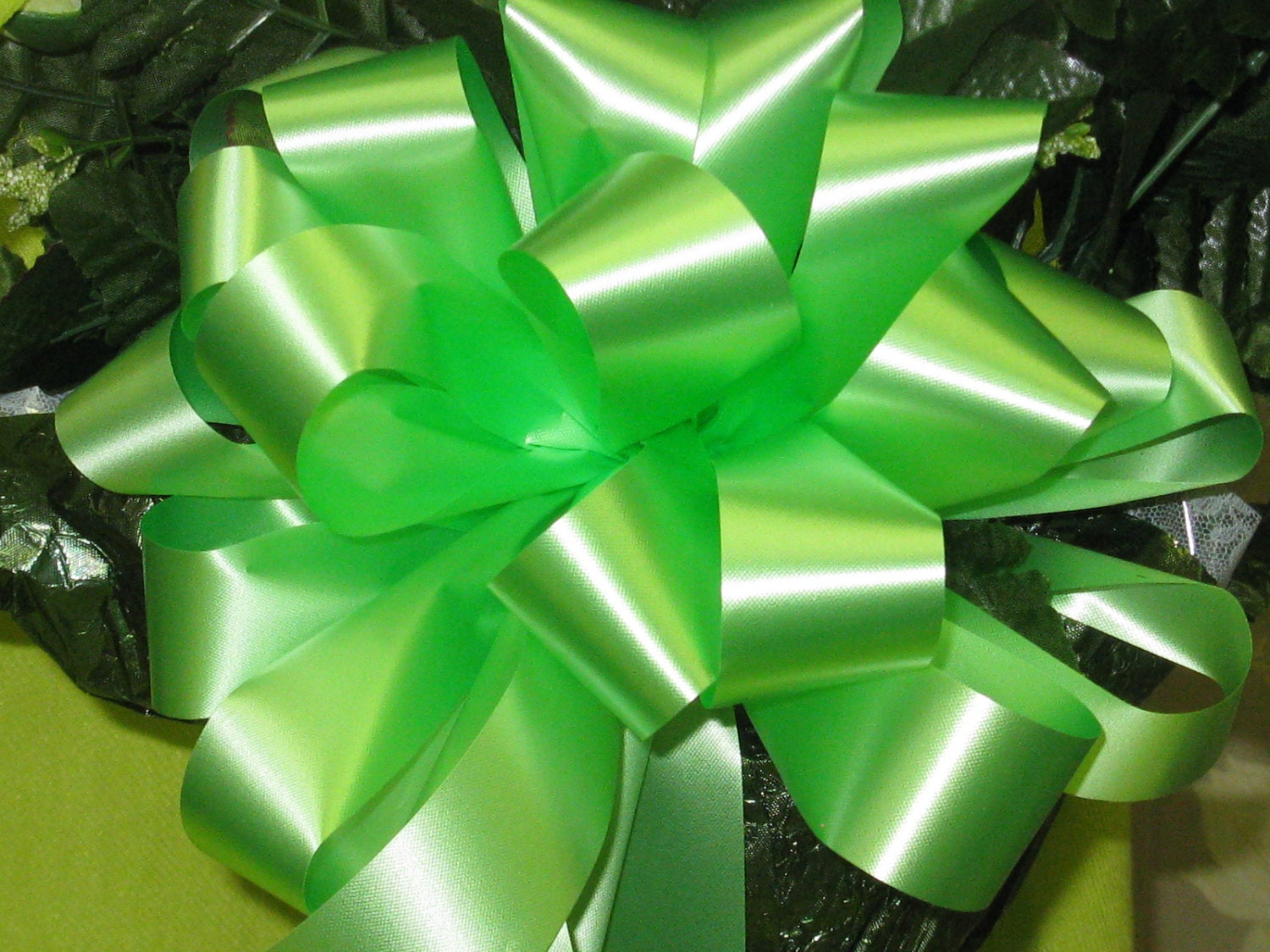 Waterproof Ribbon Bows for Outdoor Decorating-hand Tied Floral Bows ...