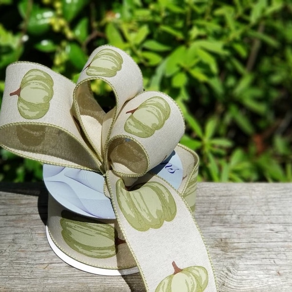 Wide Wired Ribbon - Etsy