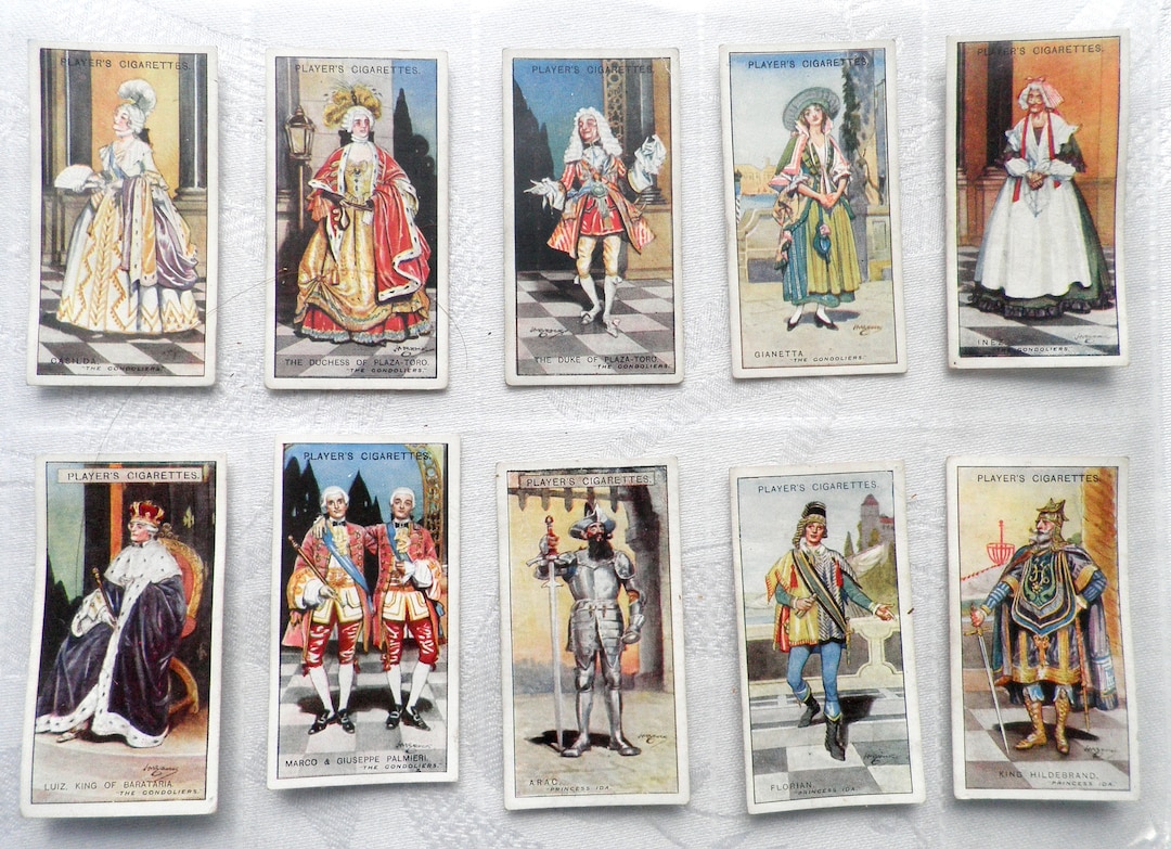 Gilbert and Sullivan ( 2nd Series ) Complete Set of 50 by John Player ...