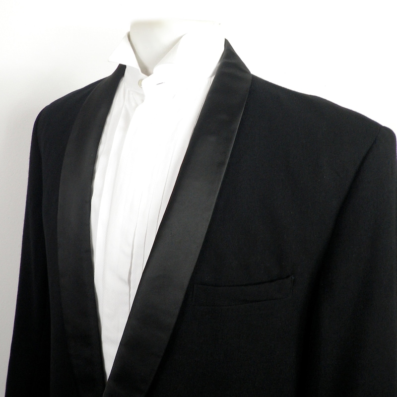Vintage Tuxedo 42 Wool - Etsy UK