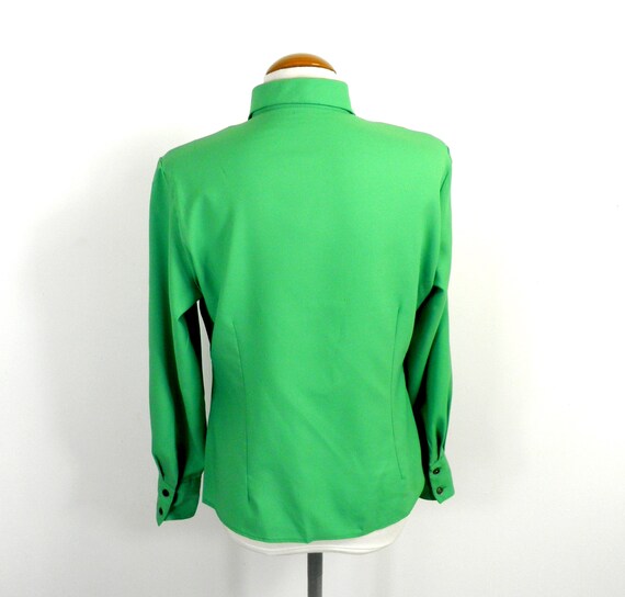 1960s Iconic Bright Emerald Green Dagger Collar Nylon… - Gem