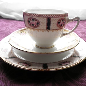 Vintage Paragon Star, China Trio, 1930s Pattern 5844 Two Roses, Teacup ...
