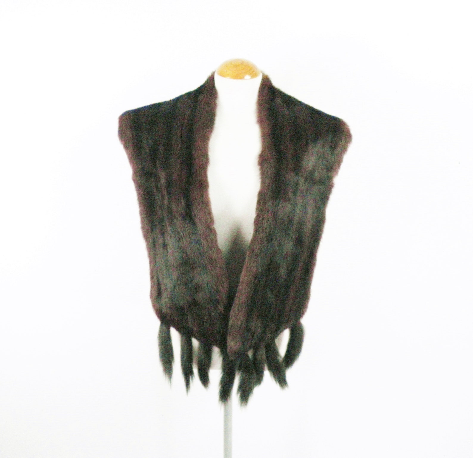 1940s Lustrous Russian Squirrel Fur Stole / Wrap Free Size | Etsy