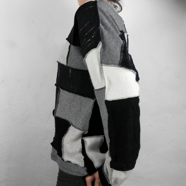 Sweater Patchwork - Etsy
