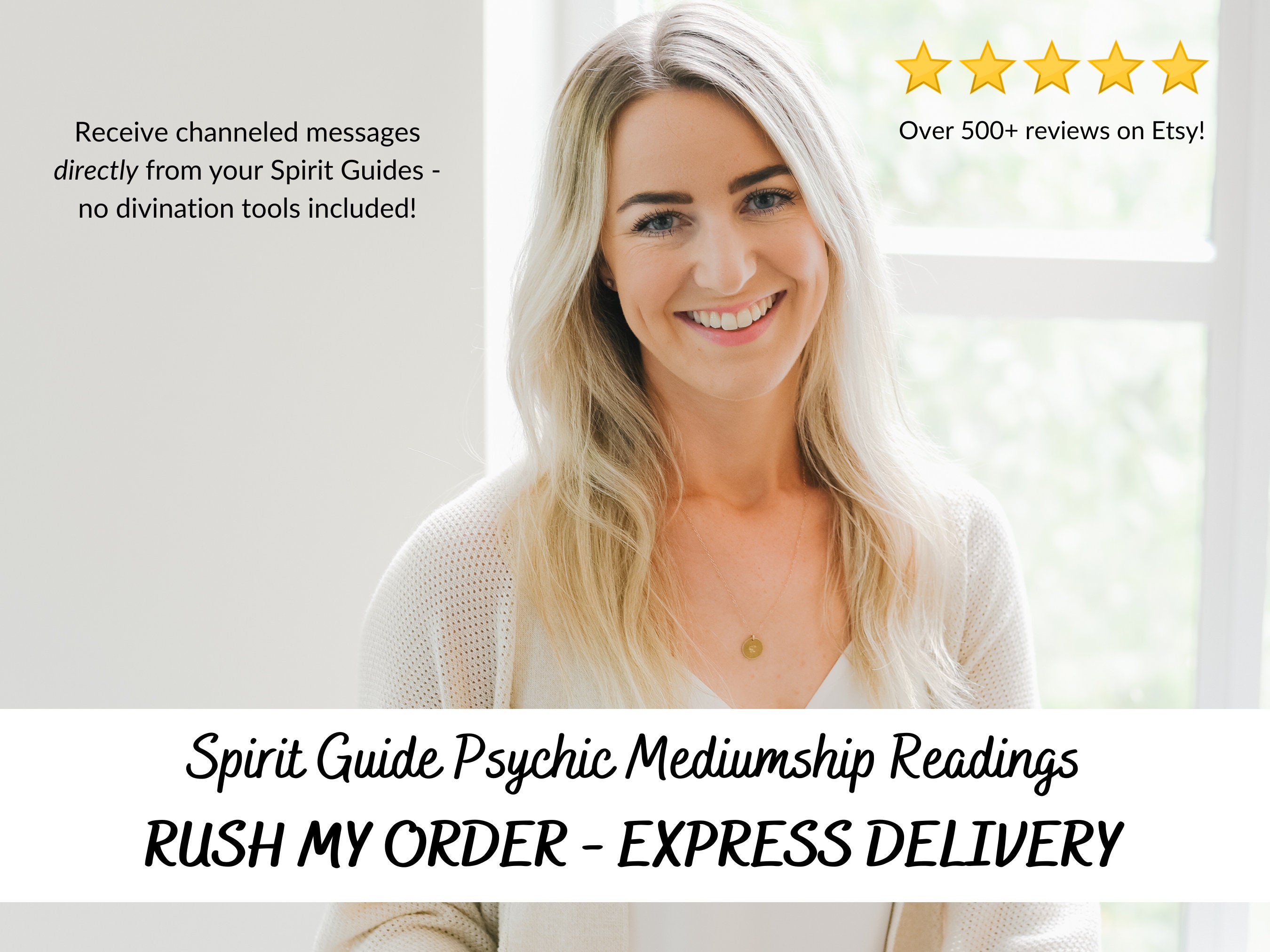 Rush My Order, Express Check Out, Skip the Line, Mini Psychic-mediumship Reading, Angel Reading ...