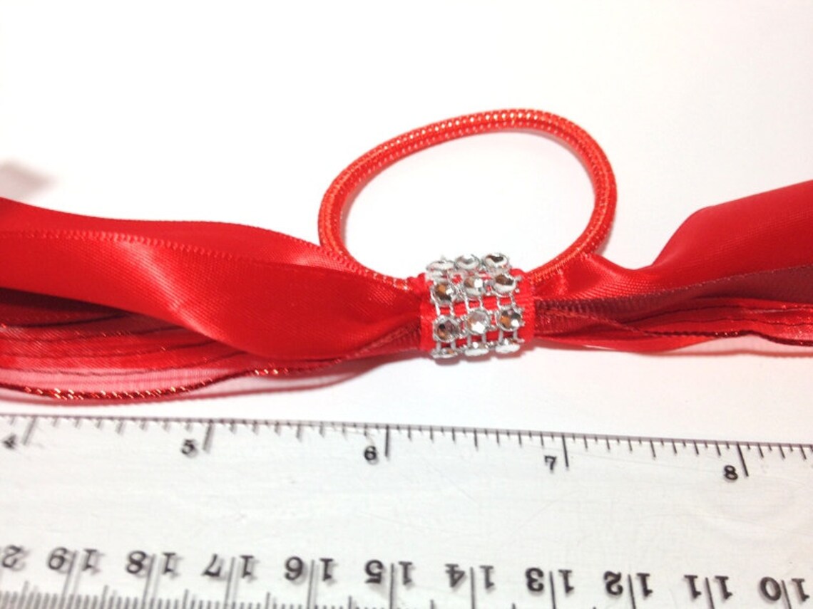 Ponytail Holder Hip Hop Hair Ribbons Dance Recital Hair - Etsy