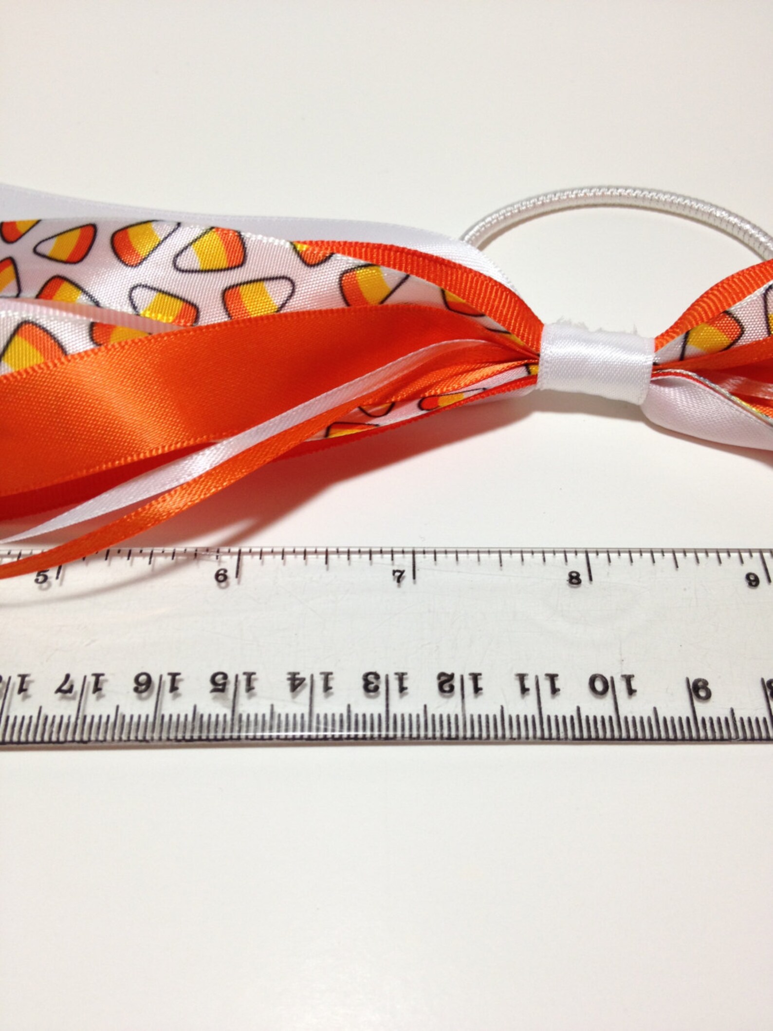 Halloween Hair Streamer, Orange and White, Halloween Costume, Candy ...