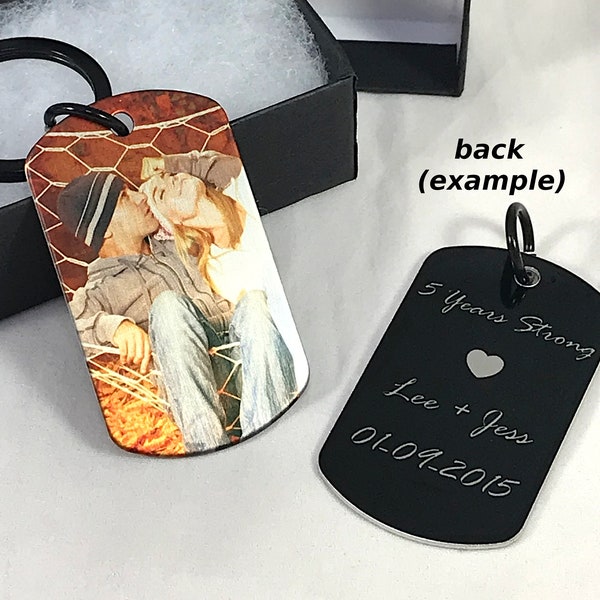 Couples Dog Tag - Etsy
