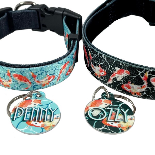 Fish Dog Collar Personalized - Etsy