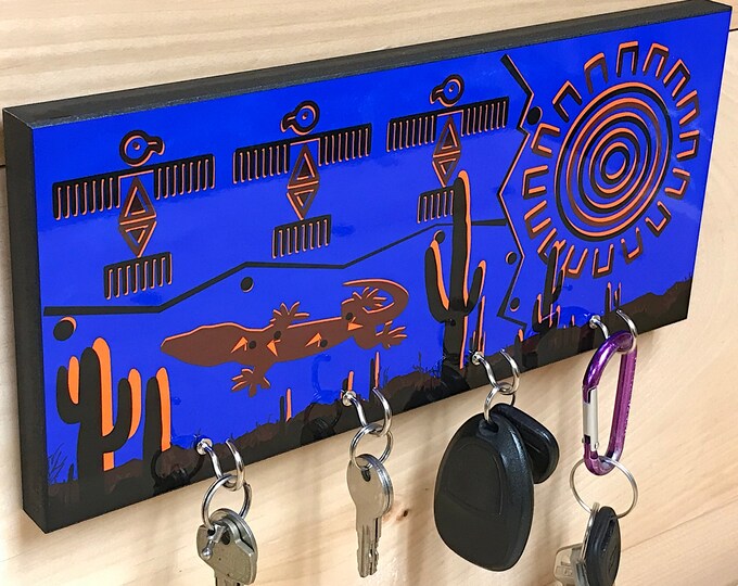 Southwest Decor Key Holder Southwest Necklace Hanger Key | Etsy