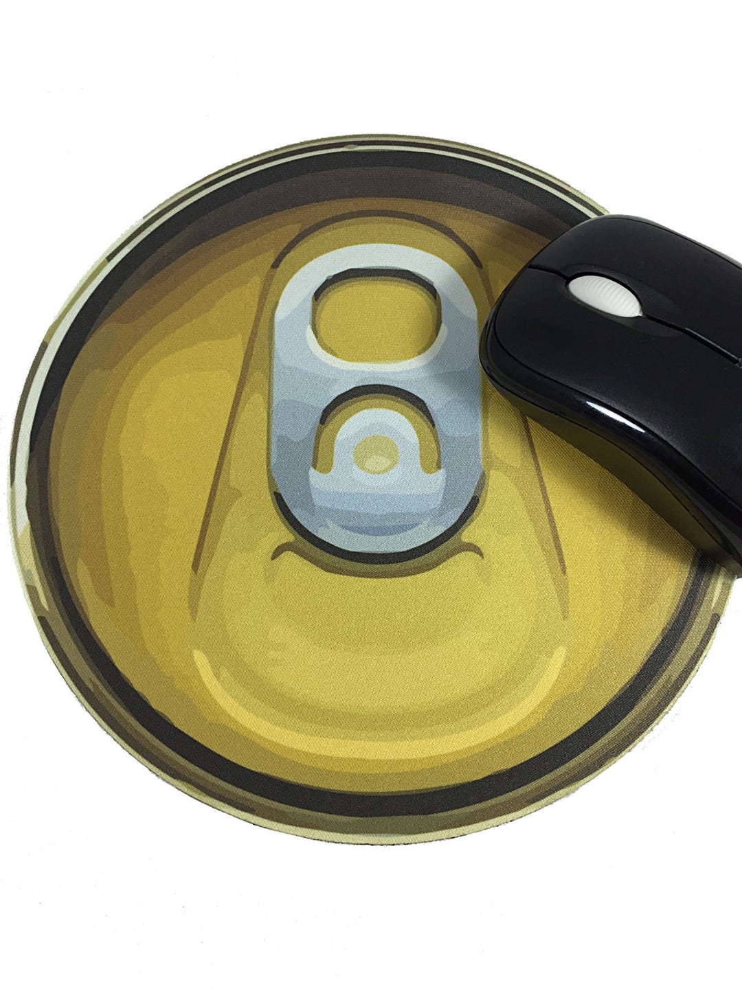 Beer Can Round Mousepad Funny Mousepad Man Cave Decor - Etsy