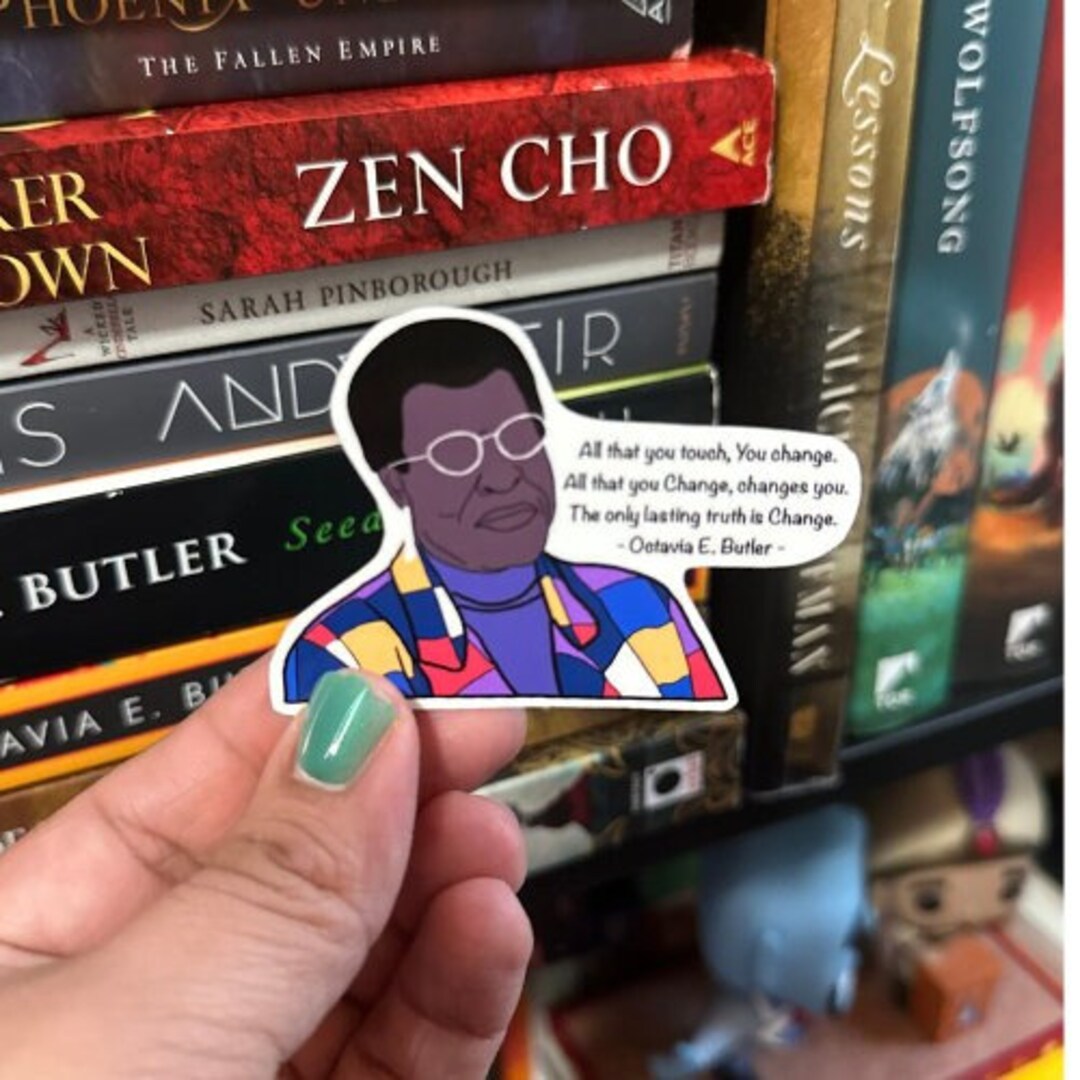 Octavia E. Butler Sticker • Science Fiction • Author • Gift • Horror ...
