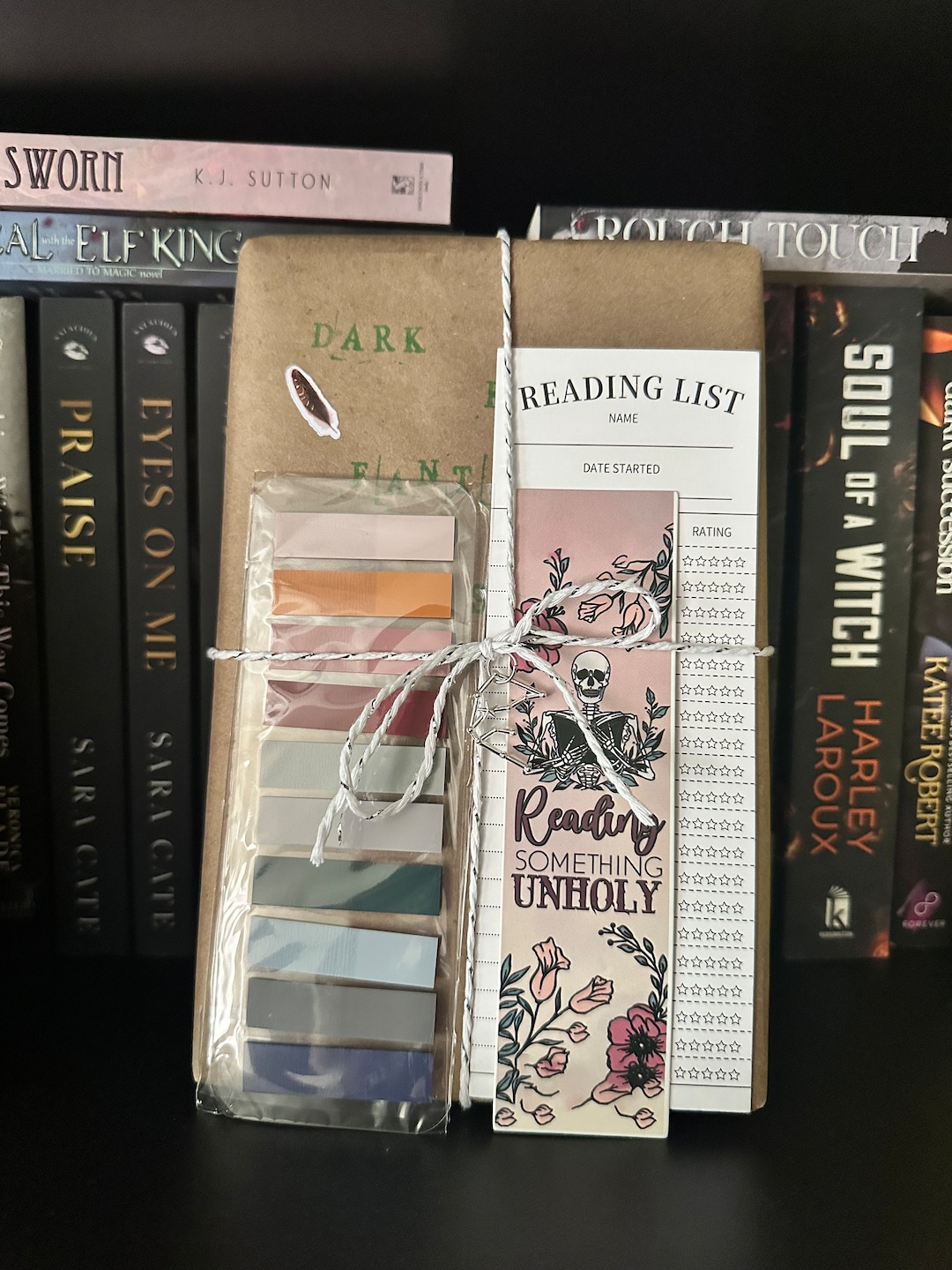 Blind Date With a Book - Free Shipping - Extras - Bookmark - Sticker ...