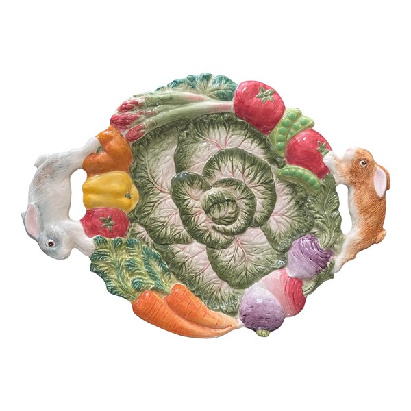 Bunny Rabbit Platter - Etsy