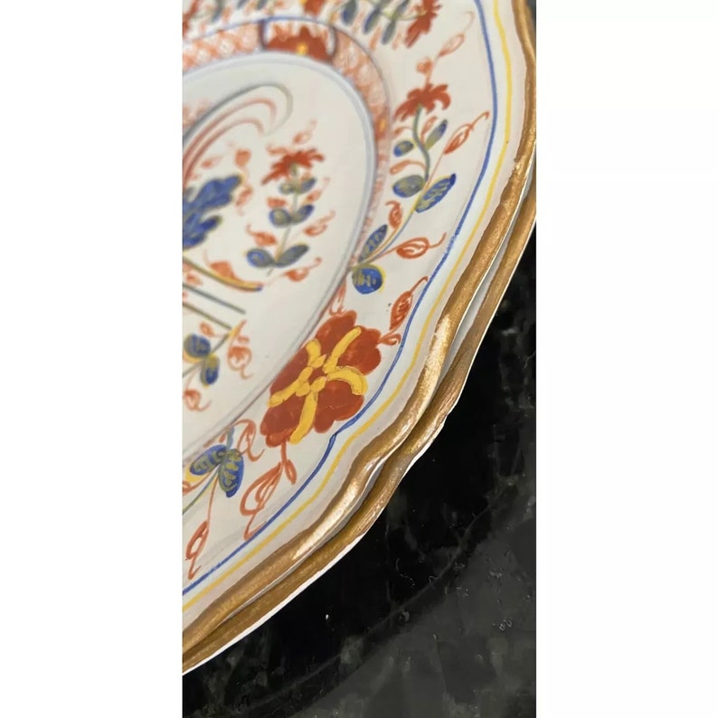 Set of 18th Century Continental Faience Polychrome Plates - Etsy
