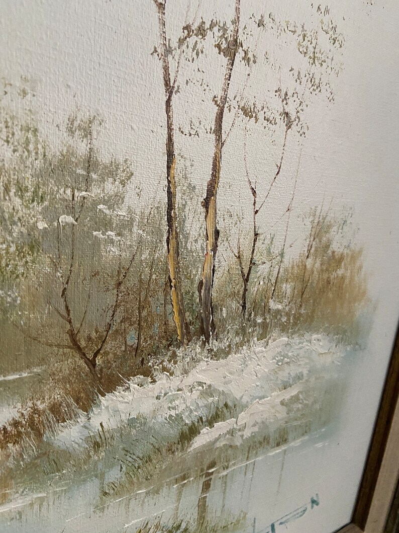 Mid-century Gilt Framed Catherine Parker MELTON Oil Painting - Etsy