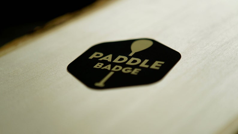Paddle Badge 2 Tone Decal, Kayak Art, Canoe Decal, Adventure Stickers ...