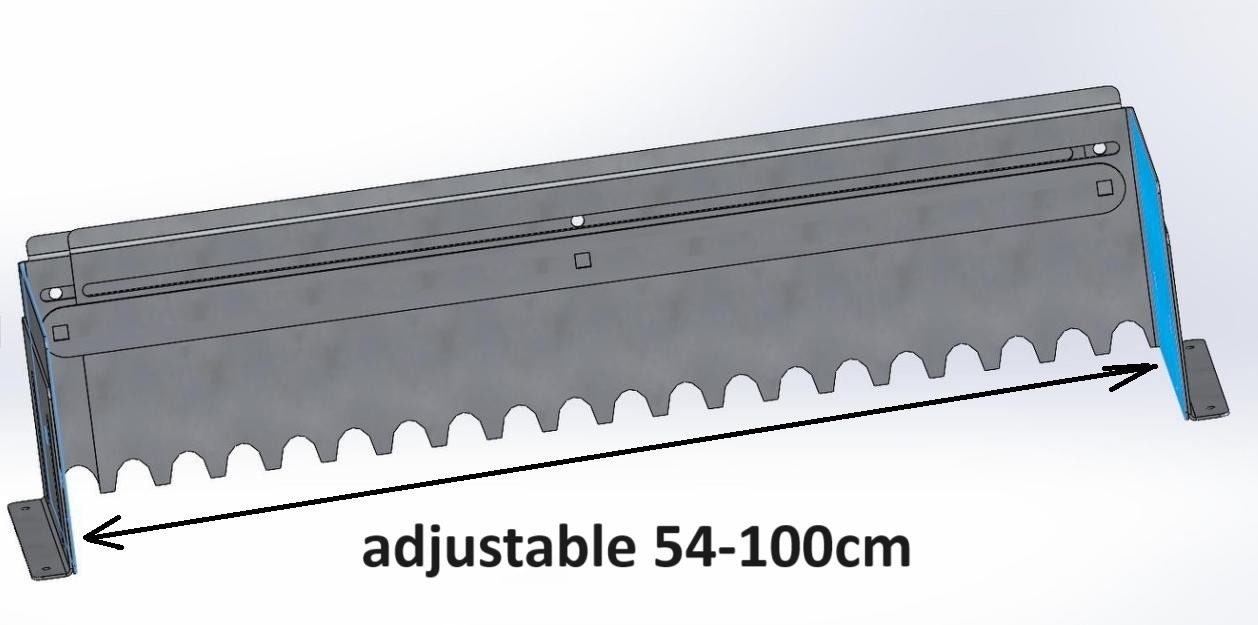 Trowel Box Stainless Steel Trowel Machine Trowel Tool TEETH 8/10/12/14 ...