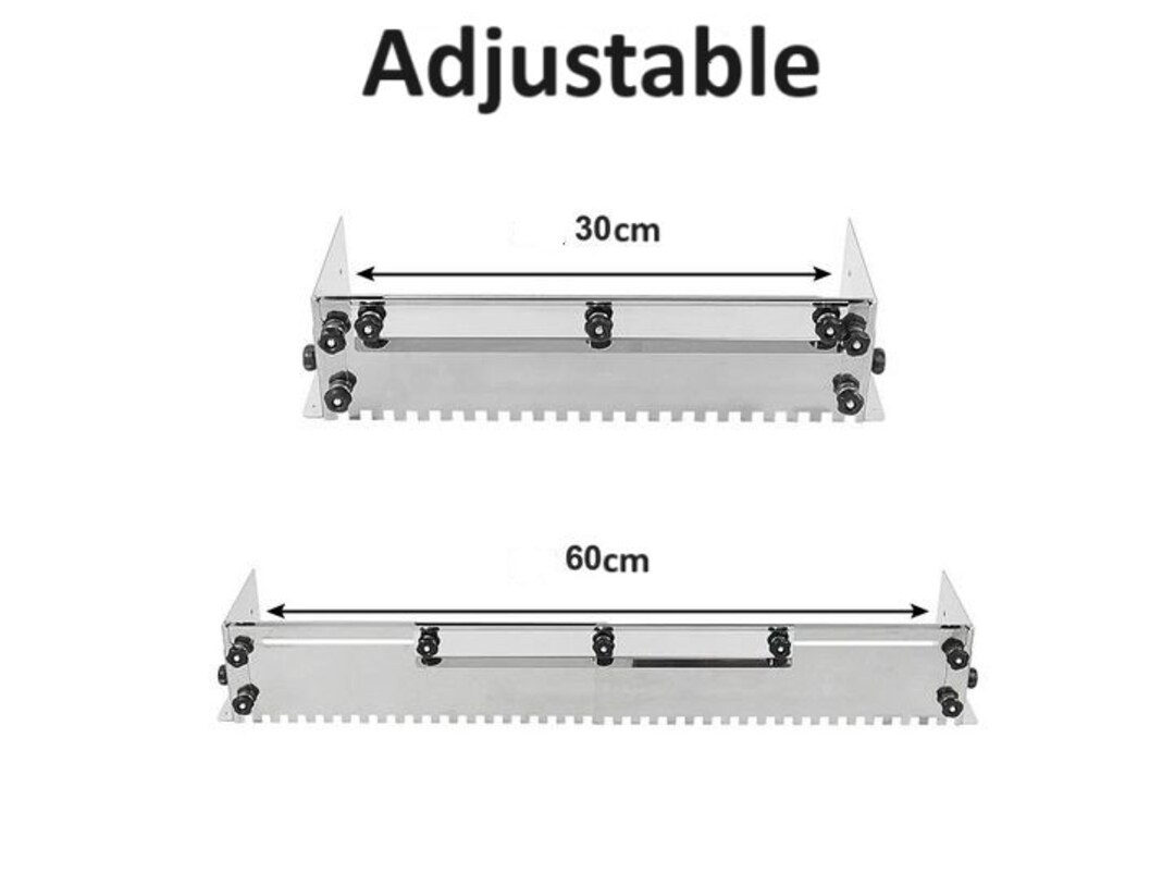 Trowel Box Stainless Steel Trowel Tool TEETH 8*8mm Trowel for Bathroom ...