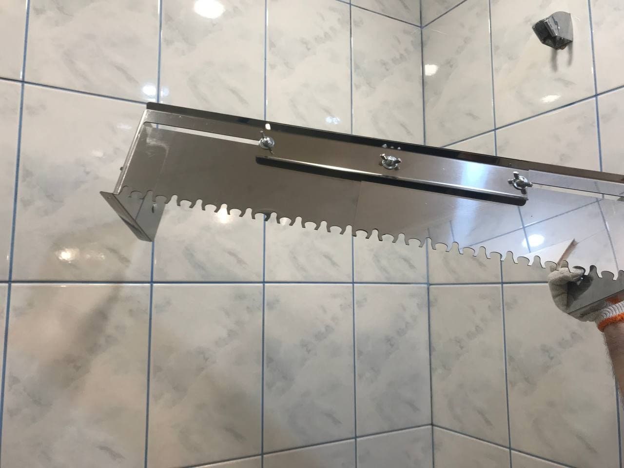 NEW Tiger's Fang Teeth 9-13cm Trowel Box Stainless Steel Trowel Tool ...