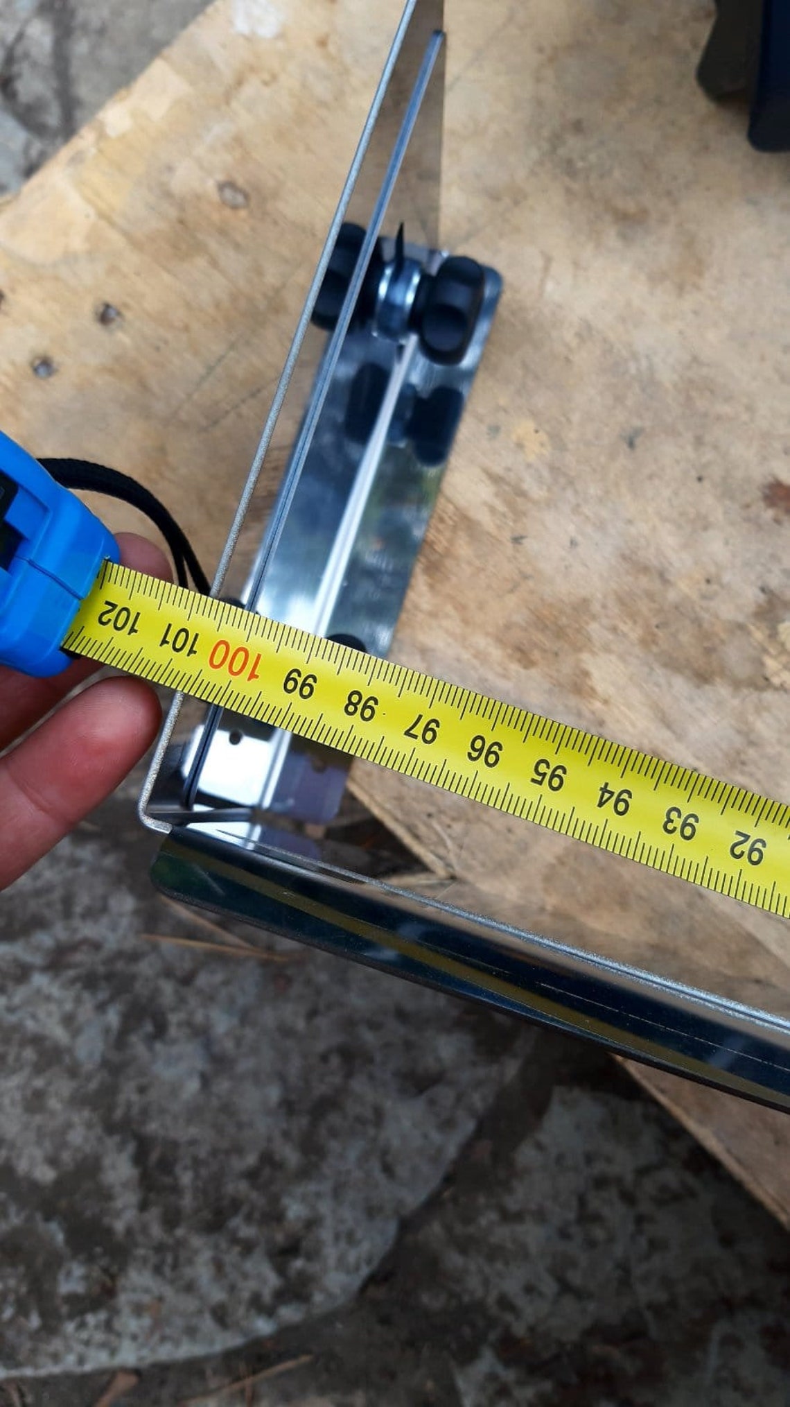 DADDY Trowel Box SEMICIRCULAR Teeth 55-100см/39,4" TEETH 20*15mm ...