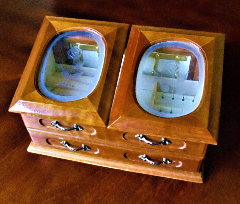 Rosalco Jewelry Box Rare Vintage The Commodore Collection | Etsy