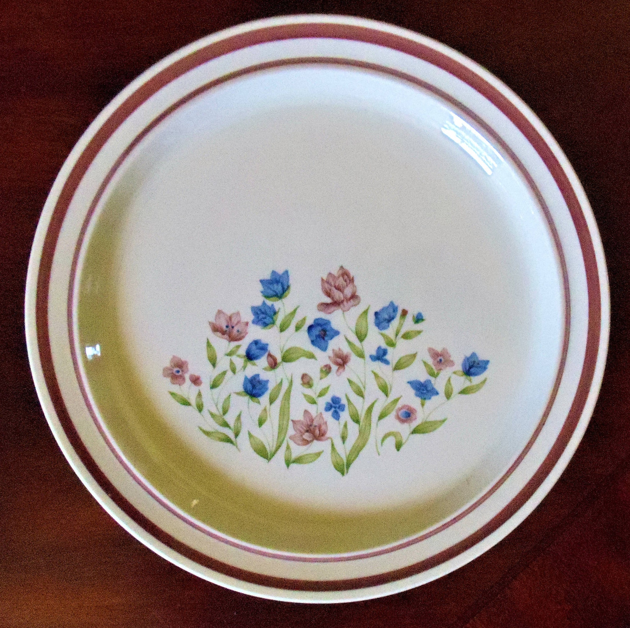 Vintage Floral Dinner Plates Set of 6 Newcor Stoneware Japan | Etsy