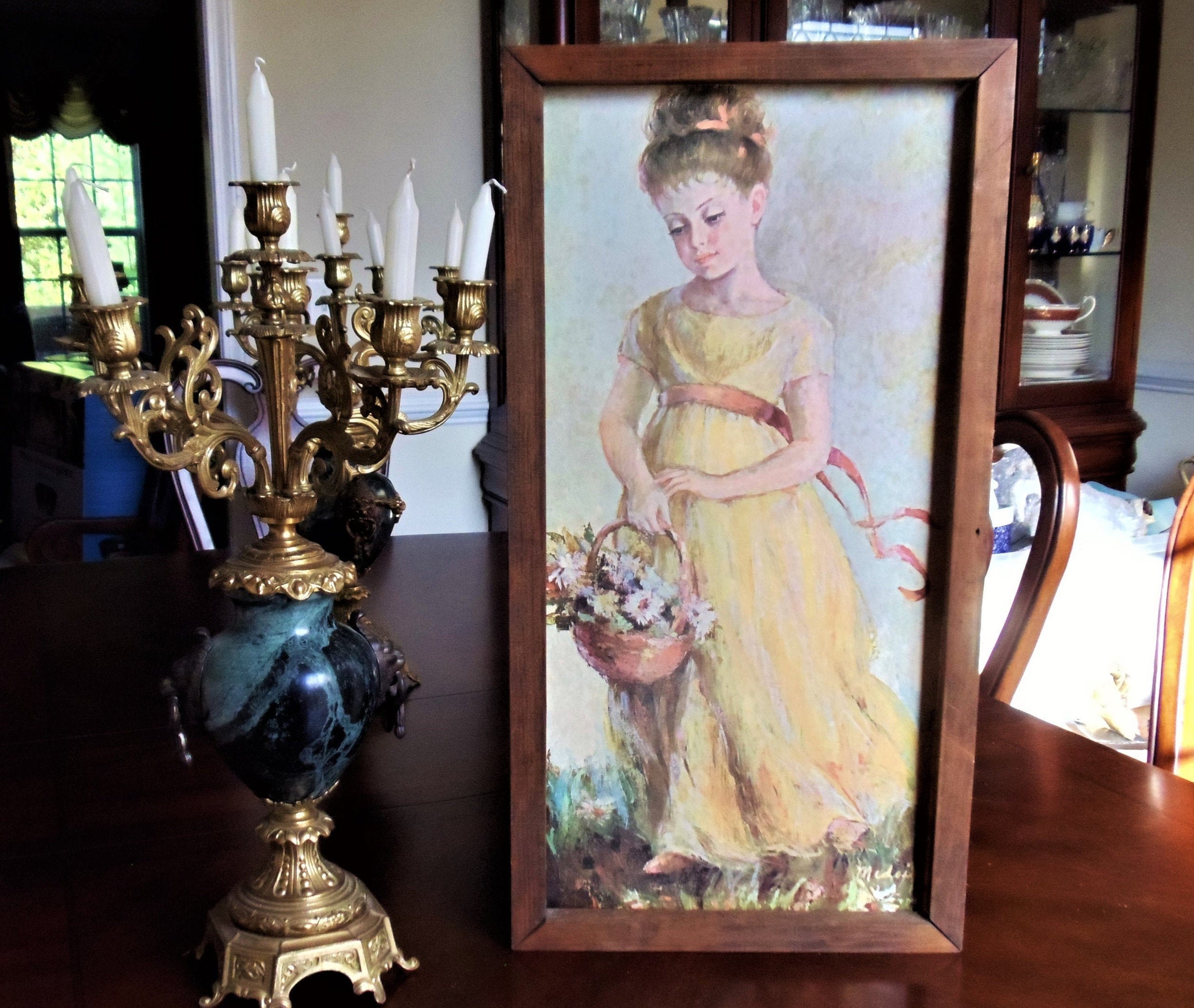 Medeiros Lithograph Print Vintage Mid Century Harmony | Etsy