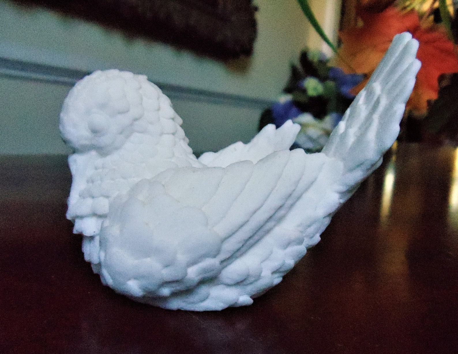 White Dove Figurine Vintage A.Santini Collectible Mid Century | Etsy