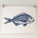 Sea Bream Fish Lino Print - Etsy UK