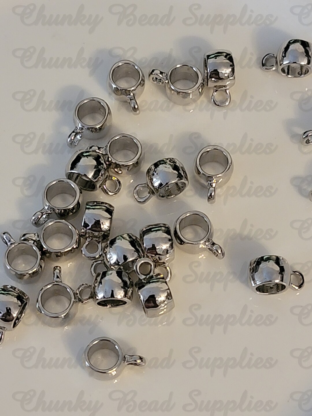 12.5mm Loop Bails Set of 20 - Etsy New Zealand