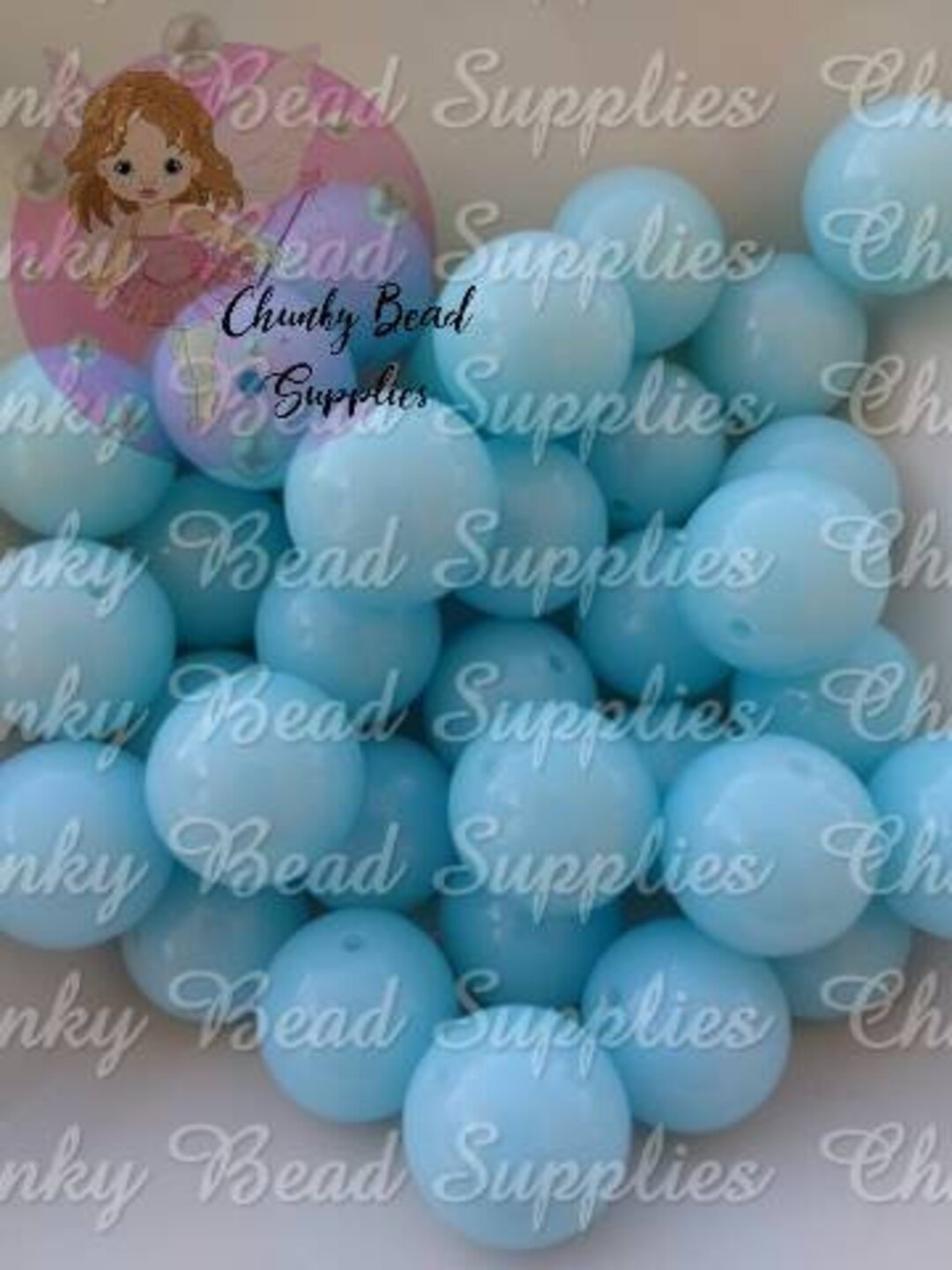 S7 Ice Blue Solids 20mm - Etsy