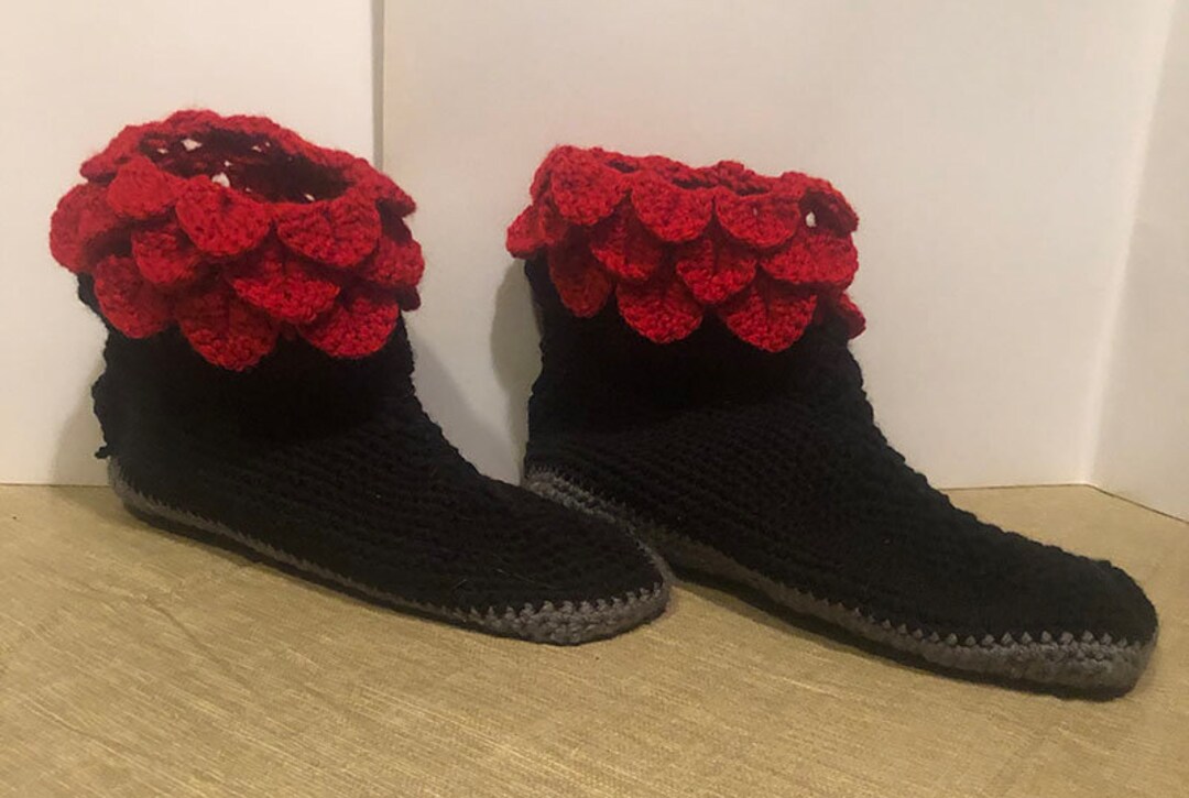 Dragon Scale Booties - Etsy