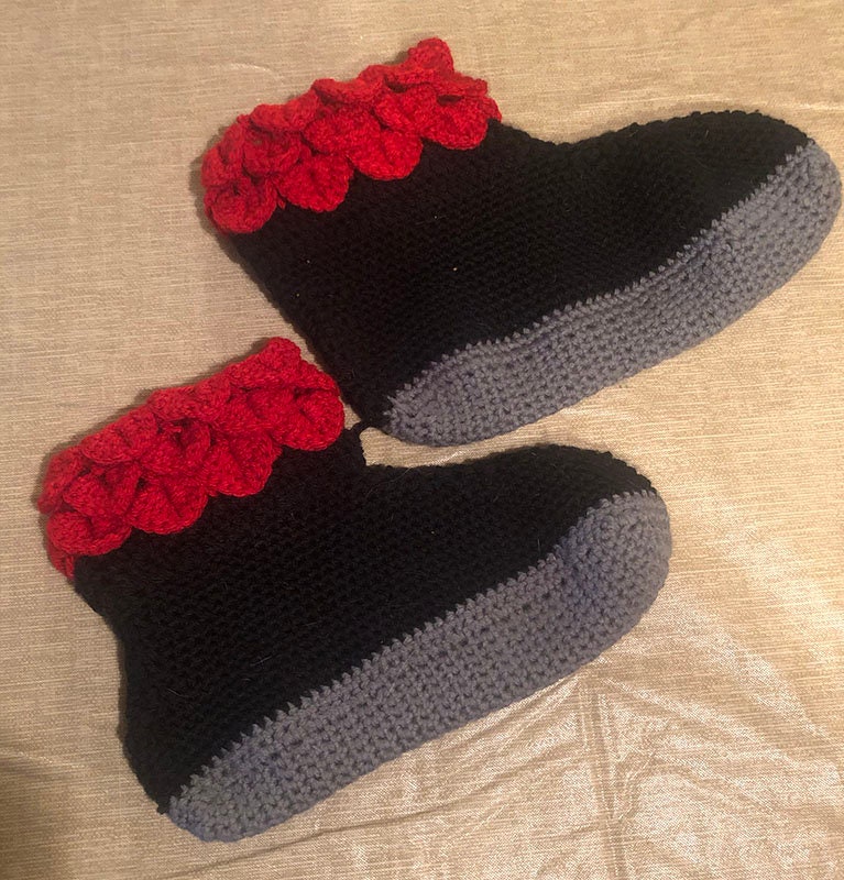 Dragon Scale Booties - Etsy