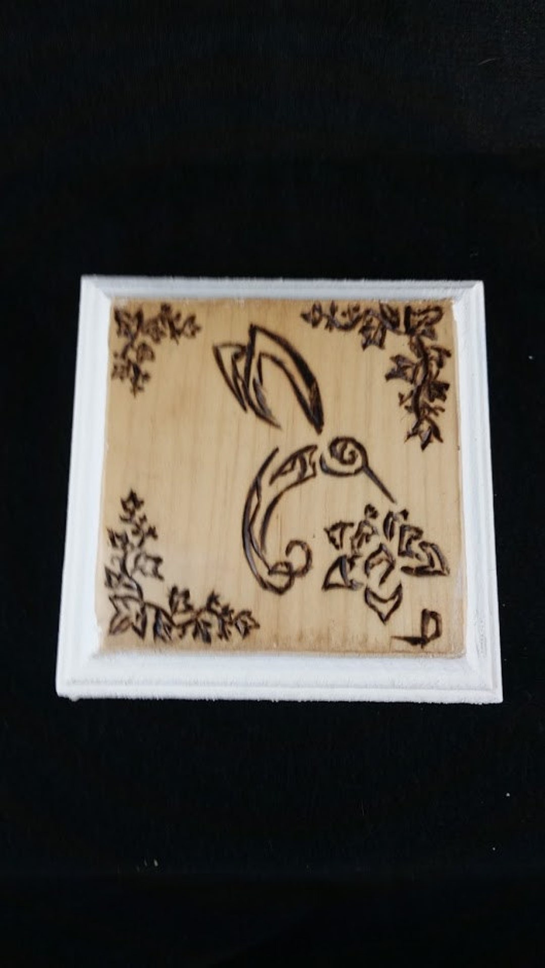Wood Burned Hummingbird Plaque - Etsy