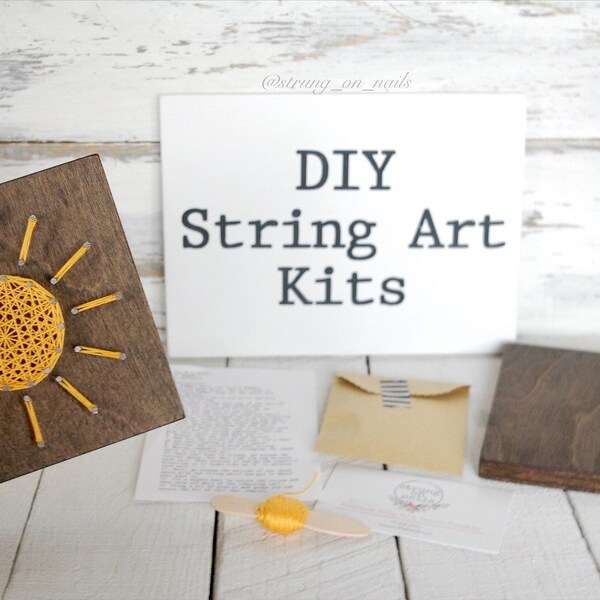 Sun String Art - Etsy