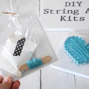 DIY HEART String Art Kit Do It Yourself Heart Sign - Etsy