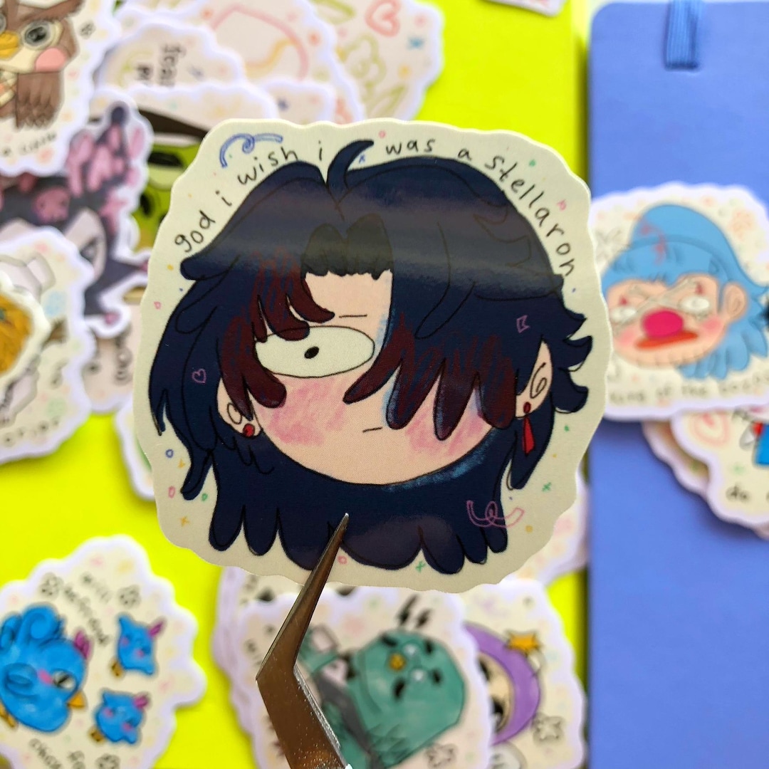 Stellaron Hunter Blade | Honkai Star Rail HSR Die Cut Vinyl Stickers ...