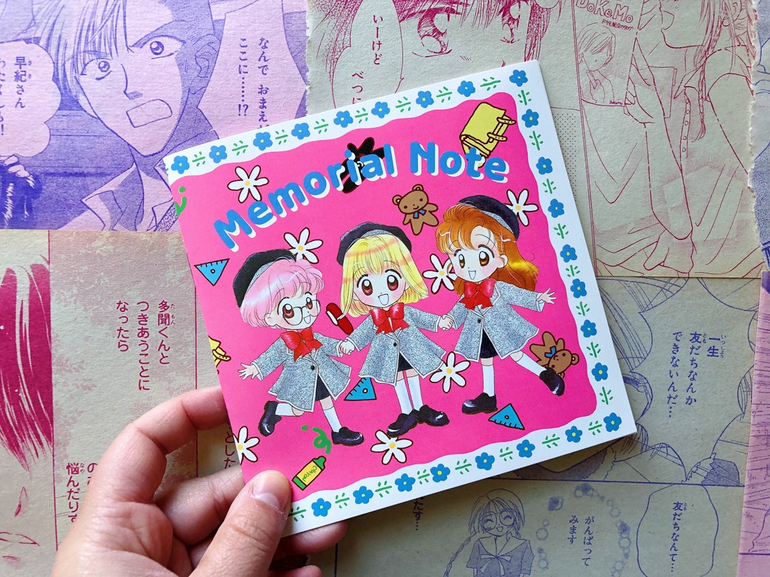 1994 Nakayoshi Memorial Note Memo Notebook 90's/y2k - Etsy