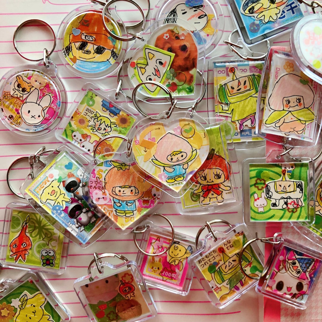 Gacha Keychains | Handmade Y2k Heisei Era Charms | Trinkets Juminocore ...