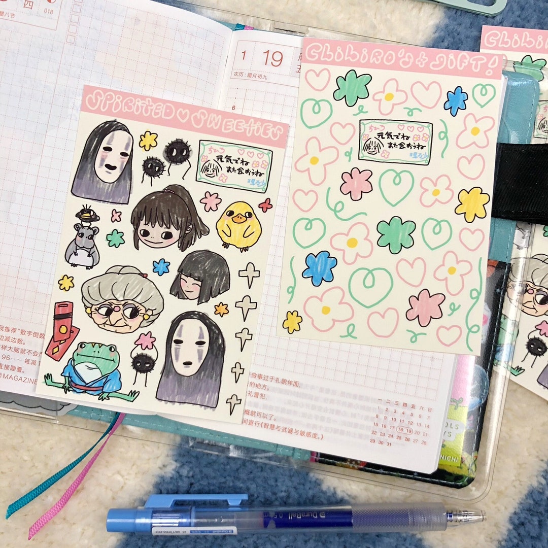 Spirit Sweeties Sticker Sheet: Pastel Kawaii Planner Stickers - Etsy