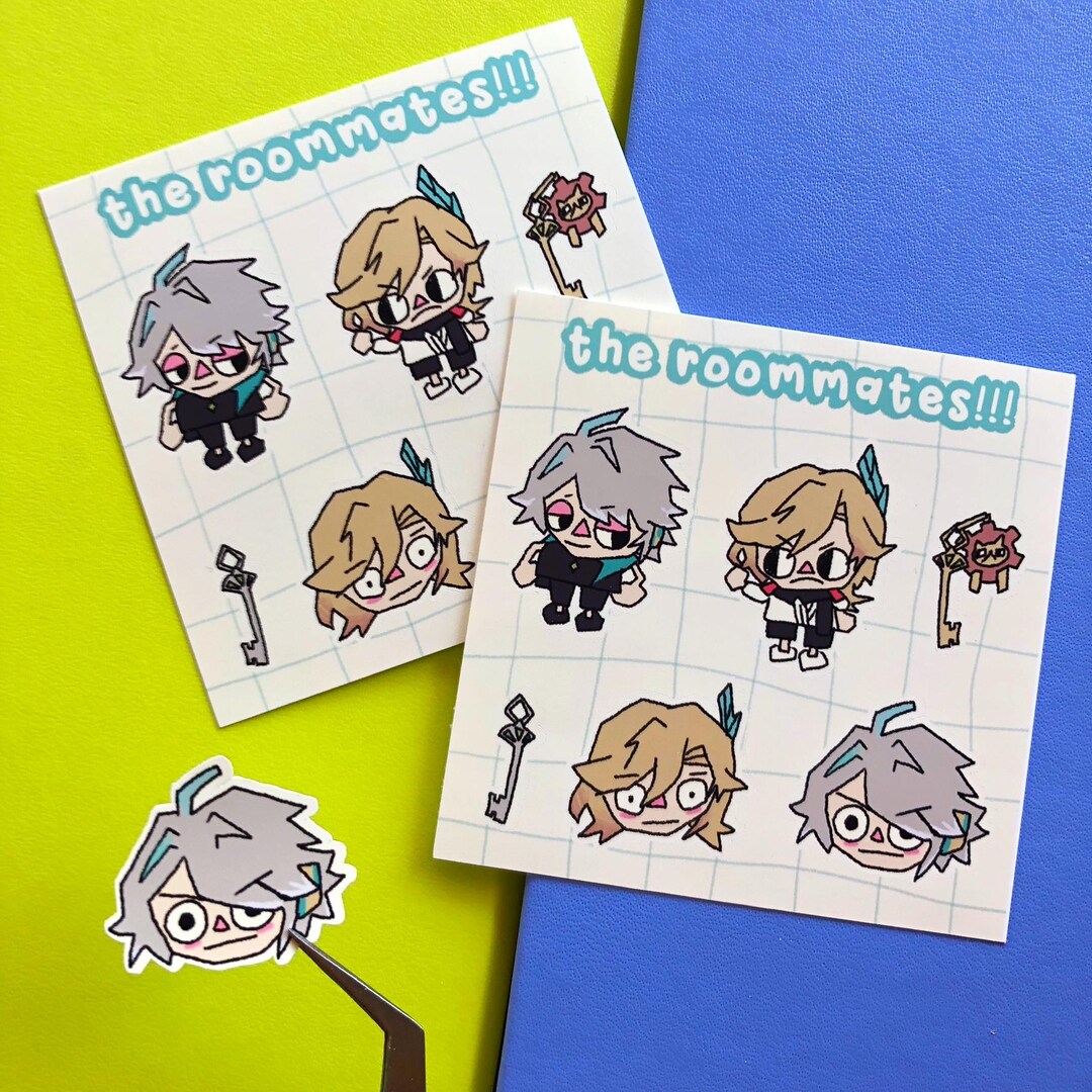 Kavetham Kaveh and Alhaitham Genshin Impact Friends | Mini Retro ...