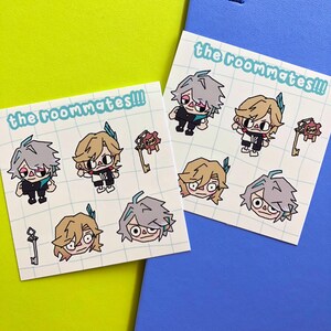 Kavetham Kaveh and Alhaitham Genshin Impact Friends | Mini Retro ...