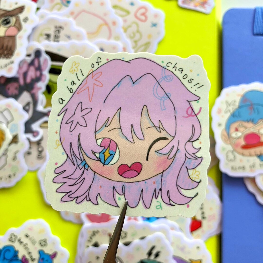 Chaotic March 7th | Honkai Star Rail HSR Die Cut Vinyl Stickers | FREE ...