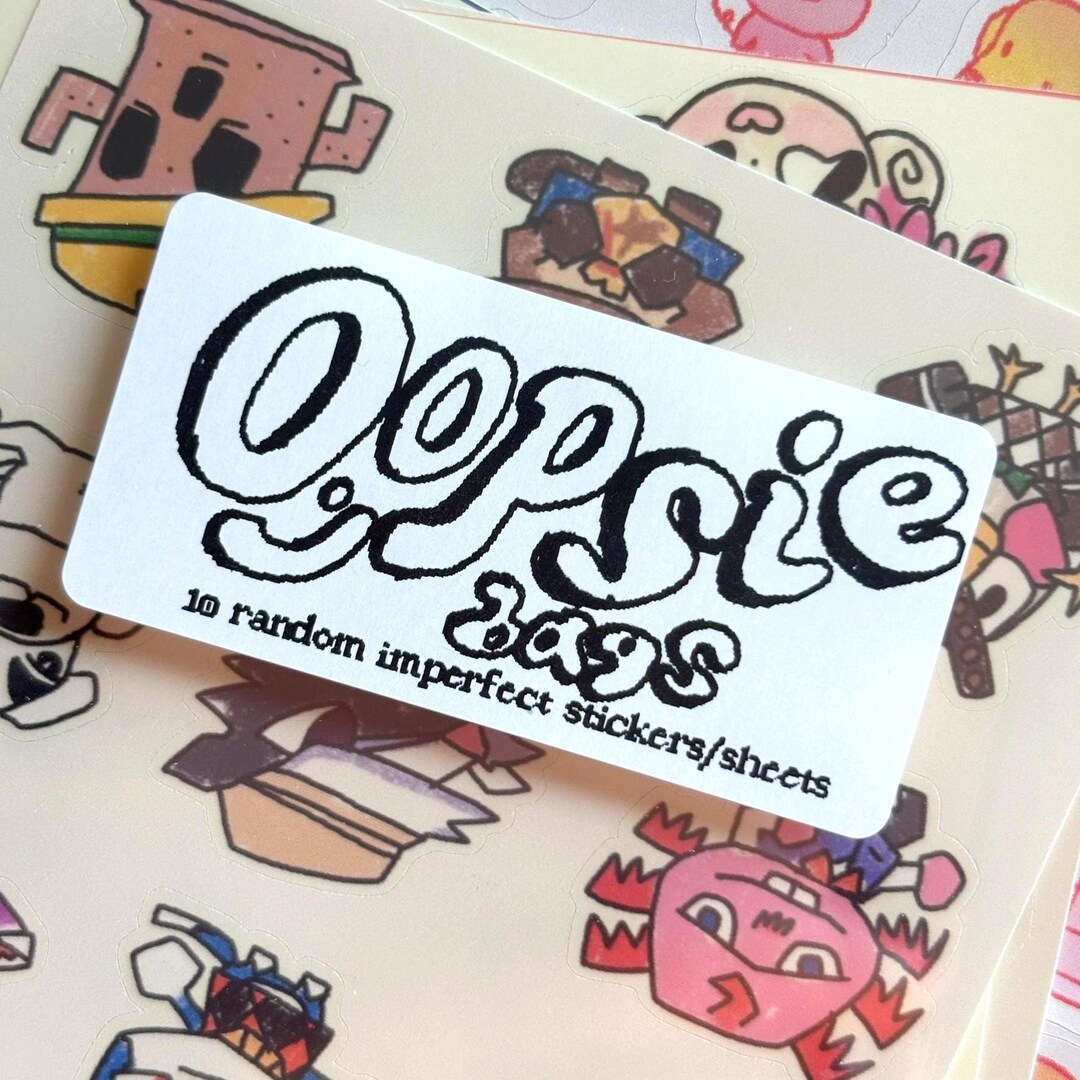 Oopsie Packs! | Seconds Stickers!! | SUPER DEAL! W0nkk0 - Etsy